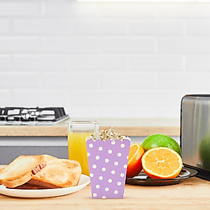 Totority Popcorn Paper Cups - 24pcs Party Popcorn Cups Popcorn Holder Popcorn Containers Collapsible Container Popcorn