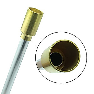 MENSI Heavy Duty Propane Torch Weed Burner with Push Piezo Trigger Starter Igniter Max 21000 BTU, Silver