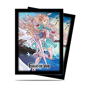 Ultra Pro Force of Will Alice Deck Protector Sleeves, Small, Black/White