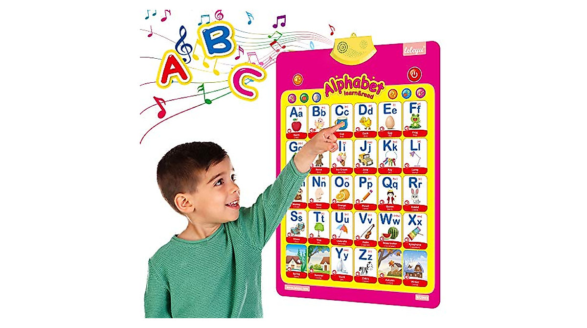 Interactive ABC Poster for Kids - Fun Learning Toy