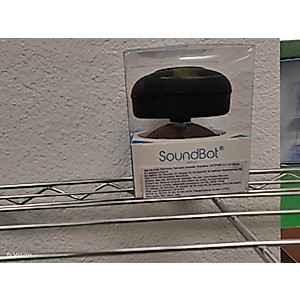 Soundbot SB510 Bluetooth Shower Speaker HD Water Resistant Bathroom Speakers, Handsfree Portable Speakerphone with Built-in Mic, 6hrs of Playtime, Control Buttons and Dedicated Suction Cup (Black)