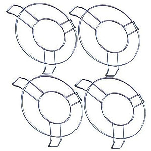 Garden Of Arts Metal Hot Pot Stand (Set of 4) Stainless Steel Heat Resistant Hot Pan/Pot Stand