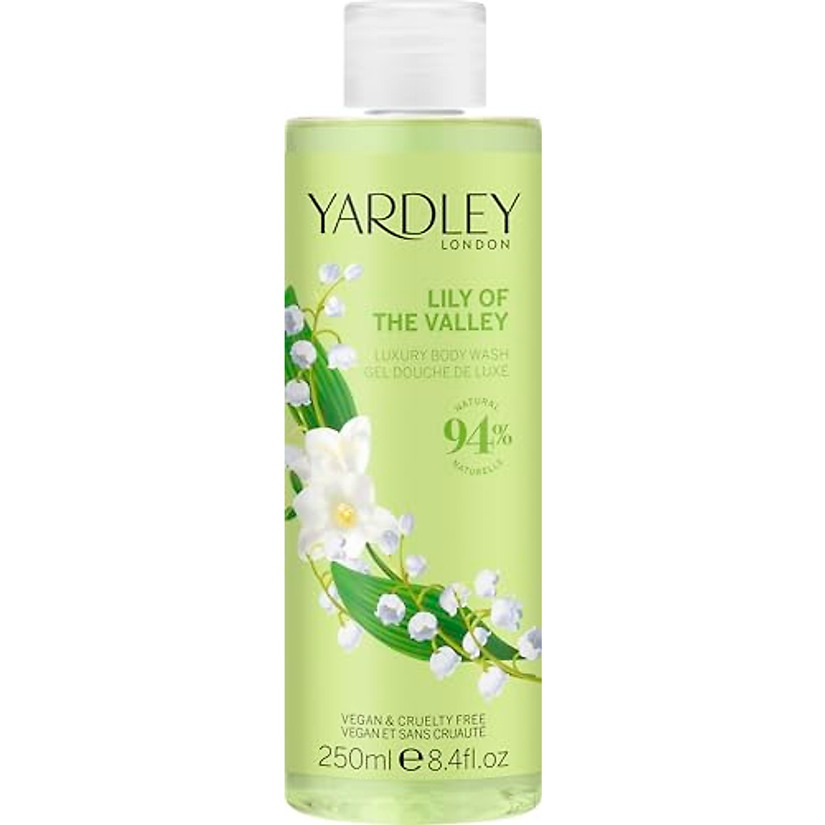 Yardley Of London Lily of the Valley 8.4 oz Luxury Body Wash for Moisturizing