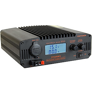 TekPower TP30SWV 30 Amp DC 13.8V Digital Switching Power Supply with Noise Offset