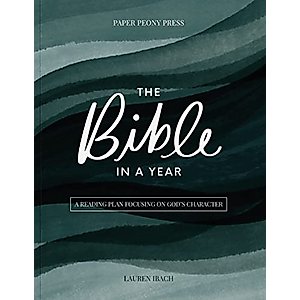 The Bible in a Year: A Guided Bible Study Reading Plan to Read the Bible in 52 Weeks (Premium Hardcover Keepsake Edition)