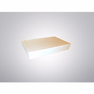 HEROBUILDERS Floating Shelf with Drawer - 100% Made in The USA - Real Wood Construction (Small, White)