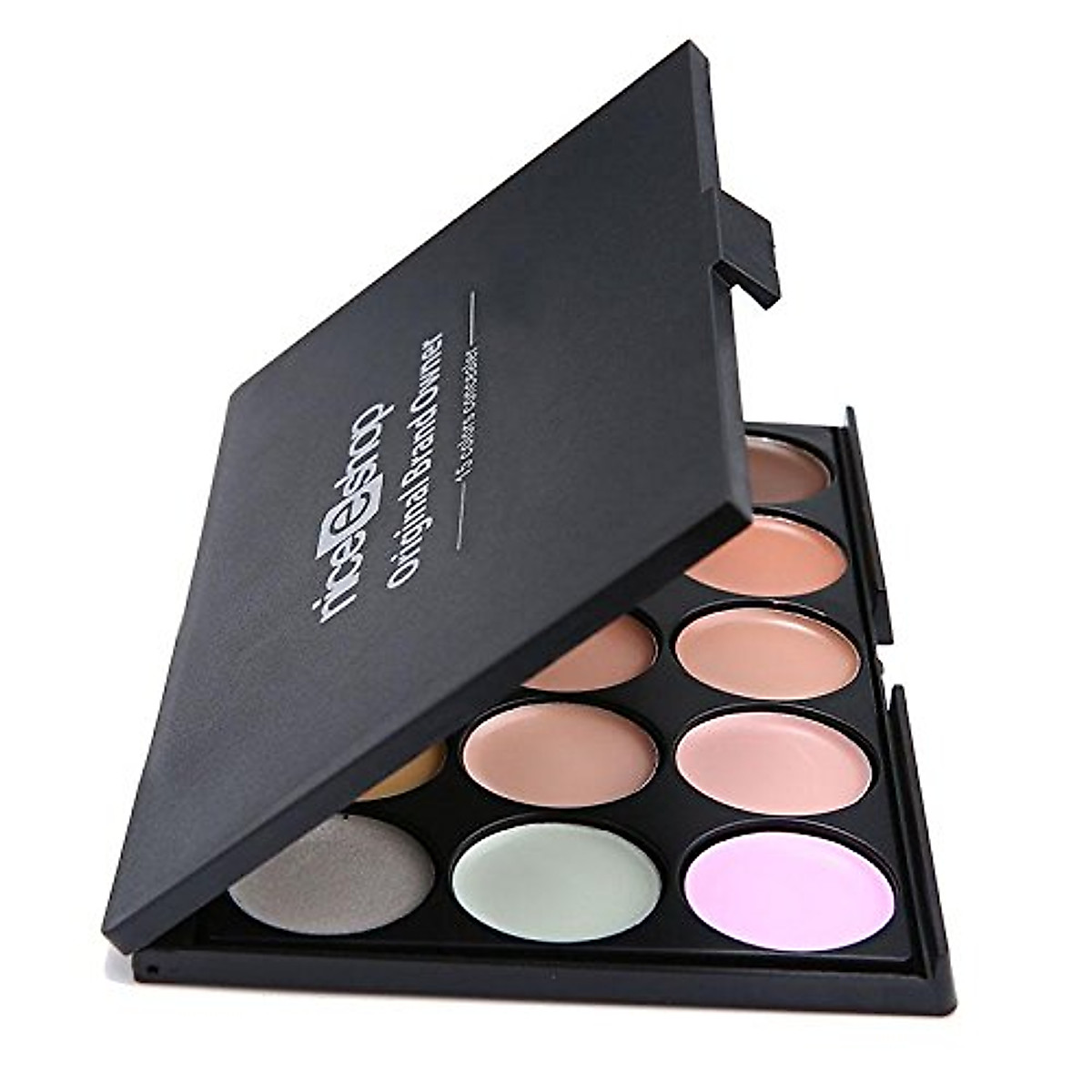 niceEshop Professional 15 Color Concealer Camouflage Makeup Palette (Concealer, 15 Colors)
