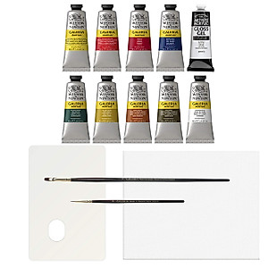Winsor & Newton Galeria Acrylic Paint, 10 x 60ml (2--oz), Complete 14 Piece Set