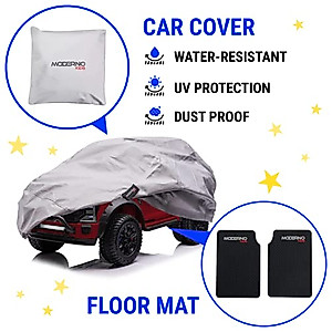 2024 Ford F450 Two (2) Seater 24V Ride On Kids Car Truck w/Remote | Large 24V Battery Licensed Kid Car to Drive 3 Speeds, Leather Seat, MP3 Music by Bluetooth, FM Radio, Rubber Tires