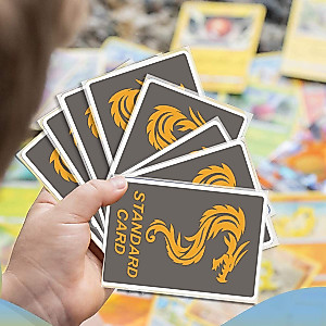 Trading Card Sleeves,Top Loaders Card Protection for Baseball Cards, Matte Card Sleeves Fit for Yugioh,Football,Magic,Sports Cards (Transparent, 72 * 92mm)