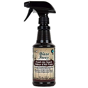 Blaze Away Commercial Air Freshener/Odor Eliminator & Smoke Neutralizer Spray - Professional Odor Removal - Cleans Strong Odors on a Molecular Level - Long Lasting Fresh Air Scent - 16oz Sprayer