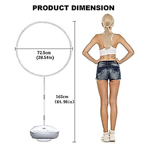 Faylapa Balloon Round Arch Column Stand Set of 2 Pack,Stand Round Balloon Column Arch for Birthday, Wedding, Baby Shower, Graduation, Anniversary,Party