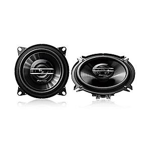 PIONEER TS-G1020S 420 Watts Max Power 4" 2-Way G-Series Coaxial Full Range Car Audio Stereo Speakers with ALPHASONIK Earbuds