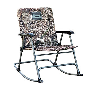 Banded Rocking Chair - Spanish Moss