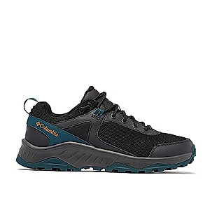 Columbia Men's Trailstorm Ascend Waterproof, Black/Night Wave, 14