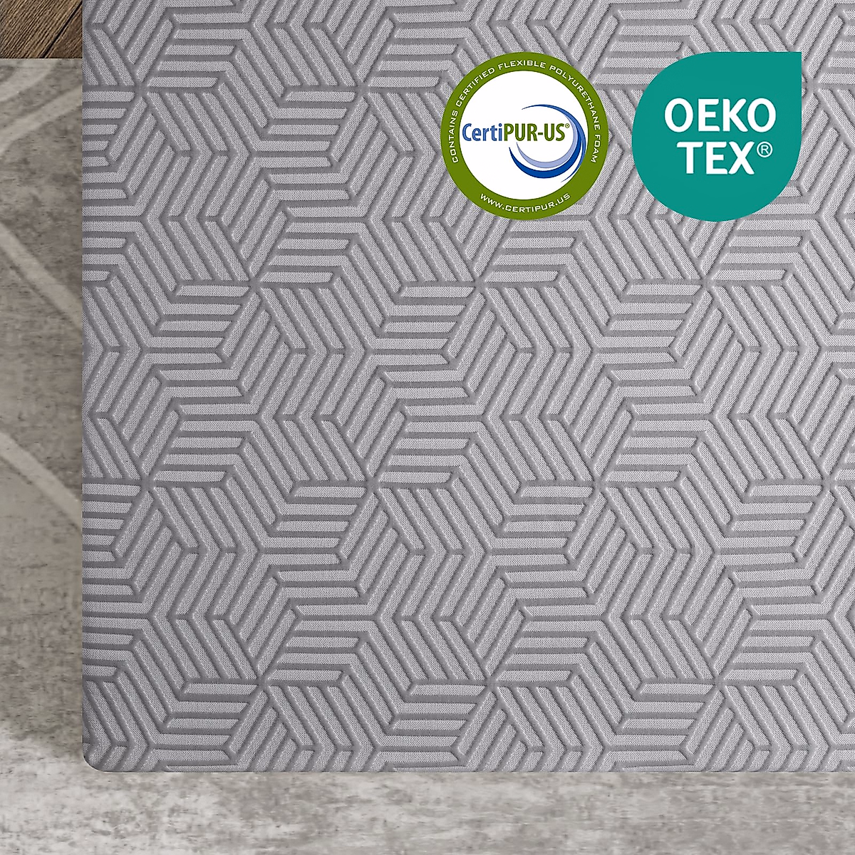 BedStory Firm Mattress Topper Twin - 3 Inch Memory Foam Mattress Topper - High Density Foam Bed Toppers for Back Pain Relief