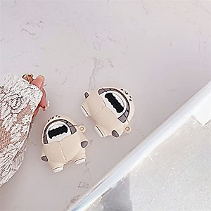 Cute Airpod Pro 2 Case, Funny 3D Cartoon Case, Soft PVC Full Protection Shockproof Charging Case Cover Compatible with for 2019 Airpod Pro, 2022 Airpod Pro 2. (PRO 2 Clothes Shark)