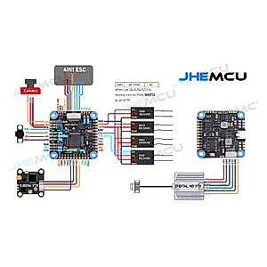GoolRC GF30F722-ICM F722 F7 HD Baro OSD 5V 10V Dual BEC Flight Controller 3-8S 30.5X30.5mm for Remote Control FPV Freestyle Drone Parts