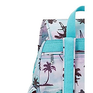 Kipling Women's City Pack Small Backpack, Lightweight Versatile Daypack, Shadow Palm PRT, 12''L x 14.5''H x 7.8''D