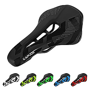 KAPVOE Mountain Bike Seat Bicycle Saddle Comfortable Memory Foam Cushion for MTB BMX Road Riding Specialized Mountain Bike Seat Bicycle Saddle Comfortable Memory Foam Cushion for MTB BMX Road Riding