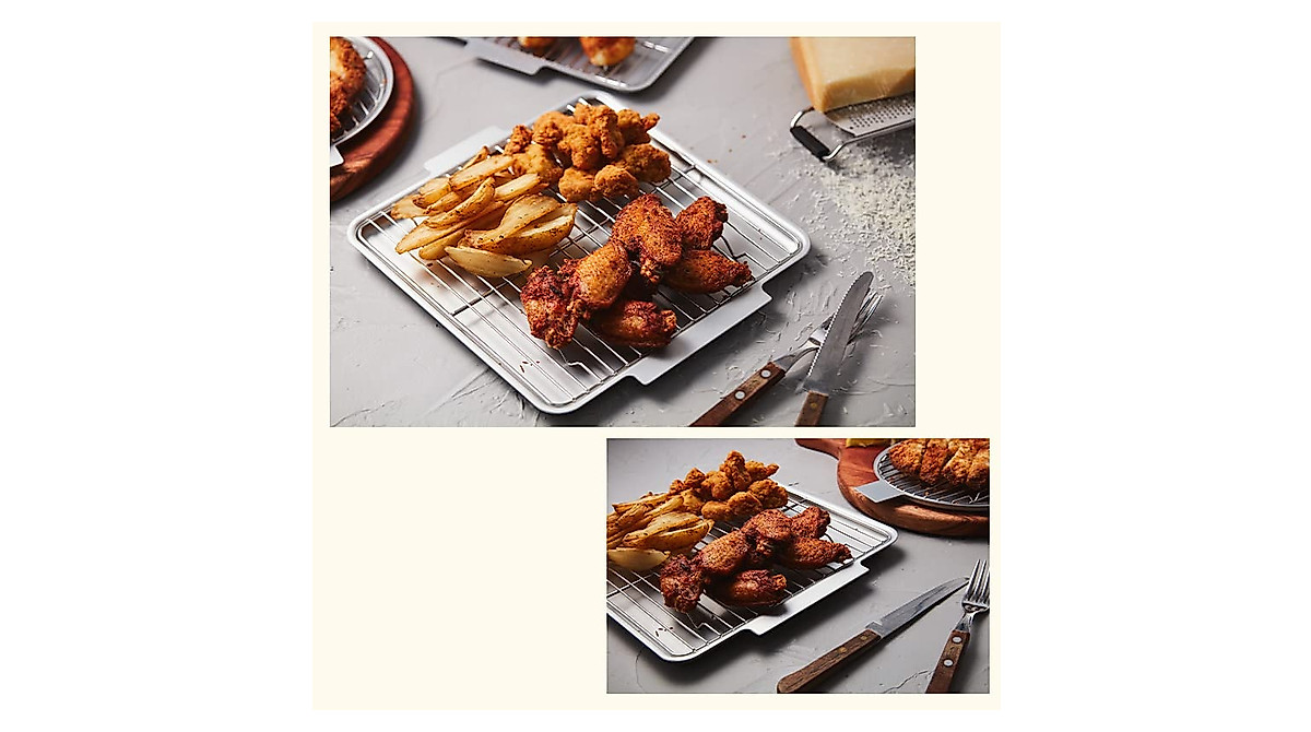 Stainless Steel Square Grid for Tray - Durable Korea Design