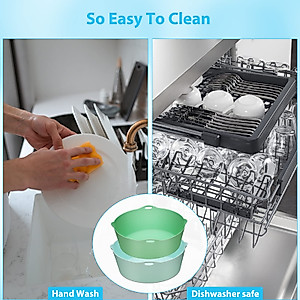 2Pack Silicone Slow Cooker Liners, Reusable Silicone 7 to 8 Quart Slow Cooker Divider Liner,Crock Pot liners,Divider Insert Slow Cooker Liners, BPA-Free, Dishwasher Safe, Oval Slow Cooker For 7QT-8QT