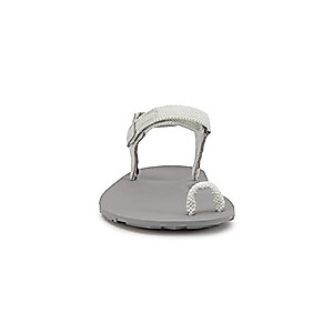 Xero Shoes Women's Jessie Lightweight Sandal - Barefoot Minimalist Sandal Oyster Gray,7