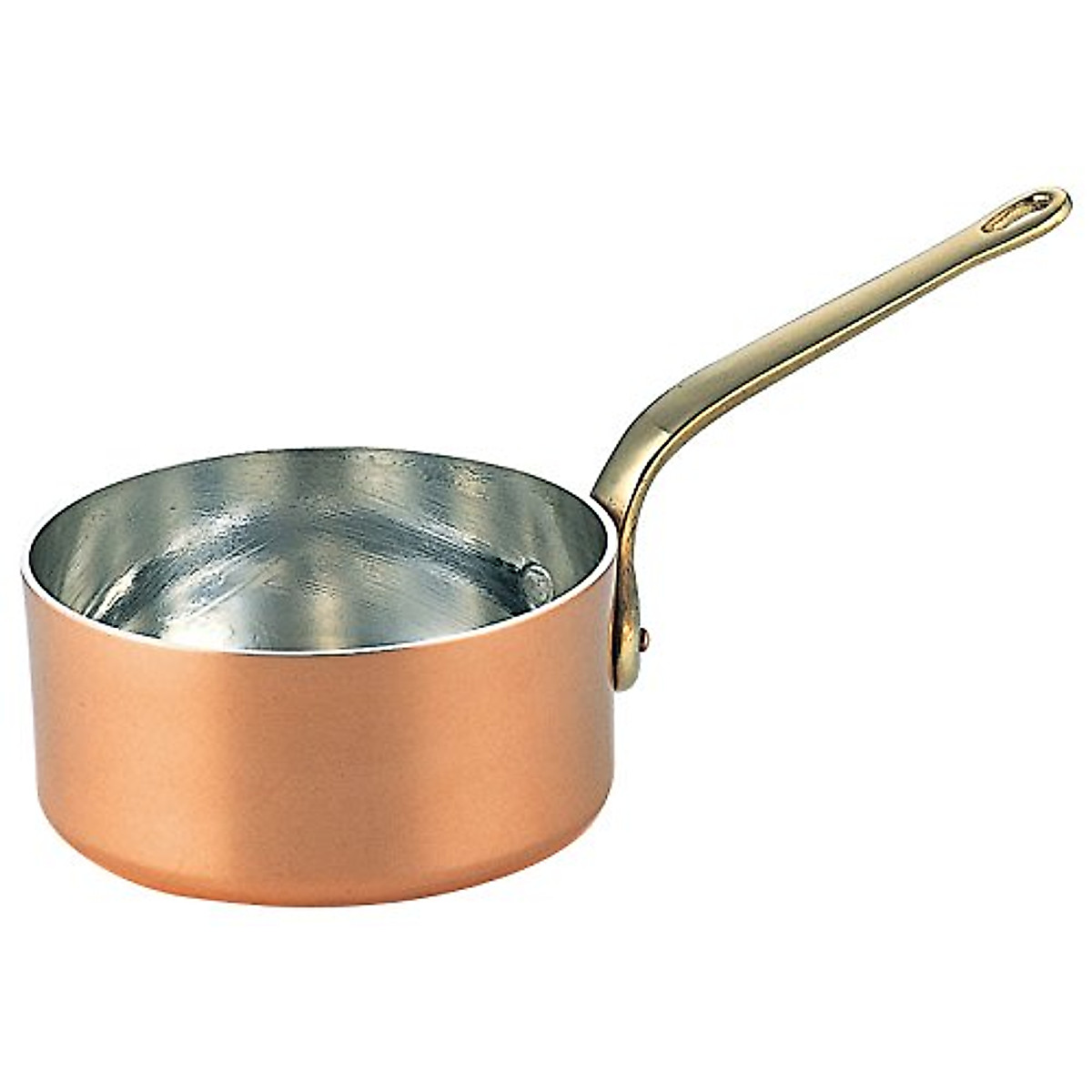 和田助製作所(Wadasuke Seisakujyo) Sauce pan with one Hand, 7cm, Copper
