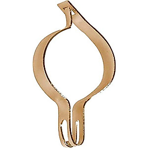 The Great American Hanger Company Anti-Theft Metal B-Ring with Brass Finish, (Box of 50) Removable 1.5 Inch Security Rings to Hold Nail Hook Hangers for Existing installations and Fixed Bars