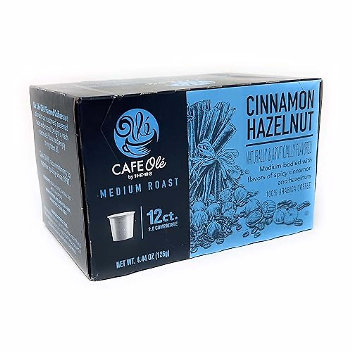 Cafe Ole Cinnamon Hazelnut Medium Roast K-Cups 12 count - 1 box