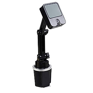 Adjustable Height Cup Holder Mount for Anytone BaoFeng Icom Kenwood Yaesu Handhelds Now with Mic Holder