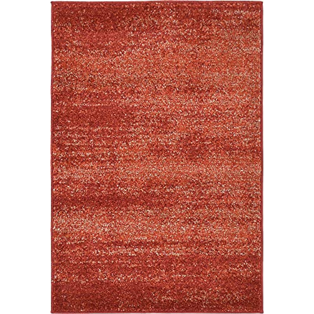 Rugs.com Angelica Collection Rug – 2' x 3' Terracotta Medium Rug Perfect for Entryways, Kitchens, Breakfast Nooks, Accent Pieces