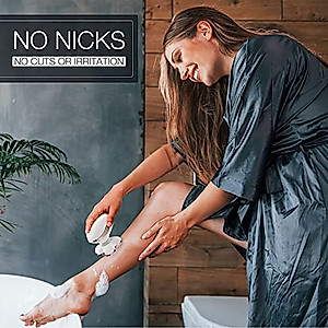 VIMC Electric Razors, Best Shaver, Rechargeable Trimmer with Detachable Head for Women's Legs, Bikini, Face, Lips Hairs, Cordless Wet Dry Facial Hair Removal for Women