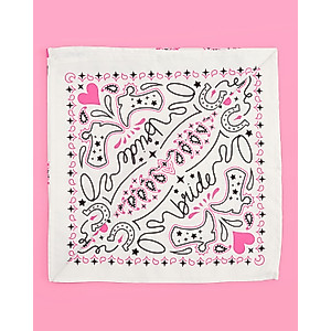 xo, Fetti Bachelorette Party Pink Rodeo Bride Bandana | Last Rodeo Bachelorette Party Decorations, Bridesmaid Gift, Bridal Shower Party Favor, Nashville Bride, Wedding Party Favor