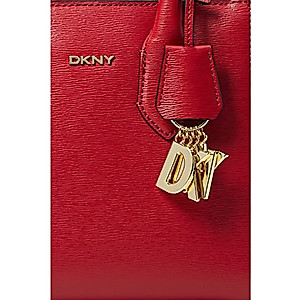 DKNY Valery Small Satchel Bright Red One Size