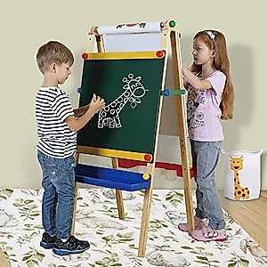 Insular Baby Splat Mat for Under High Chair/Arts/Crafts, Anti Slip and Waterproof Splash Mat for Floor, Portable Picnic Mat, 51x51 Inch, Rabbit