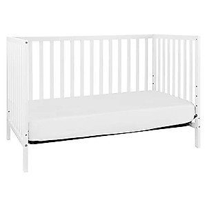 Davinci Union 4-in-1 Convertible Crib in White, Greenguard Gold Certified