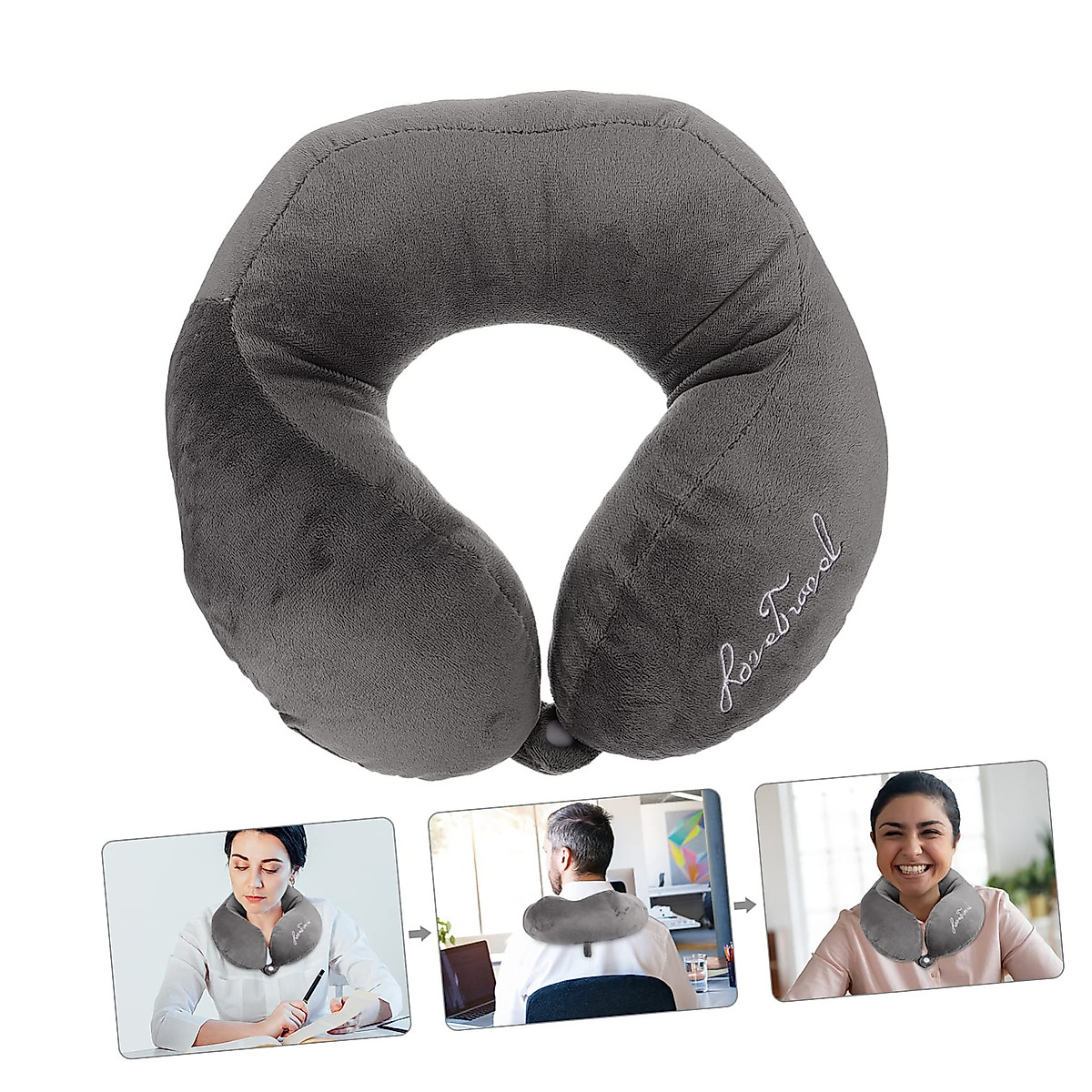 LIFKOME 1pc Nap Neck Pillow Travel Pillow U Shape Pillow Travel Neck Pillow Kids Pillow for Kids Travel Neck Pillows for Airplanes Gerd Pillows for Sleeping Office Pillow Relax Pillow Car