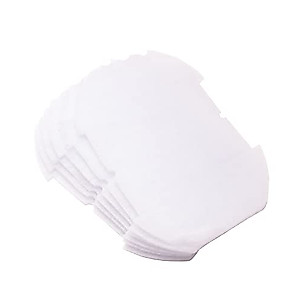 Pennington Aquagarden , Pond Filter for Ponds , Foam Filter Set , Polymer Wool Filter Pads , Pond Maintenance Kit , Suitable for Inpond 5 in 1 600 Gallon Model, White, Large (Fit 600)