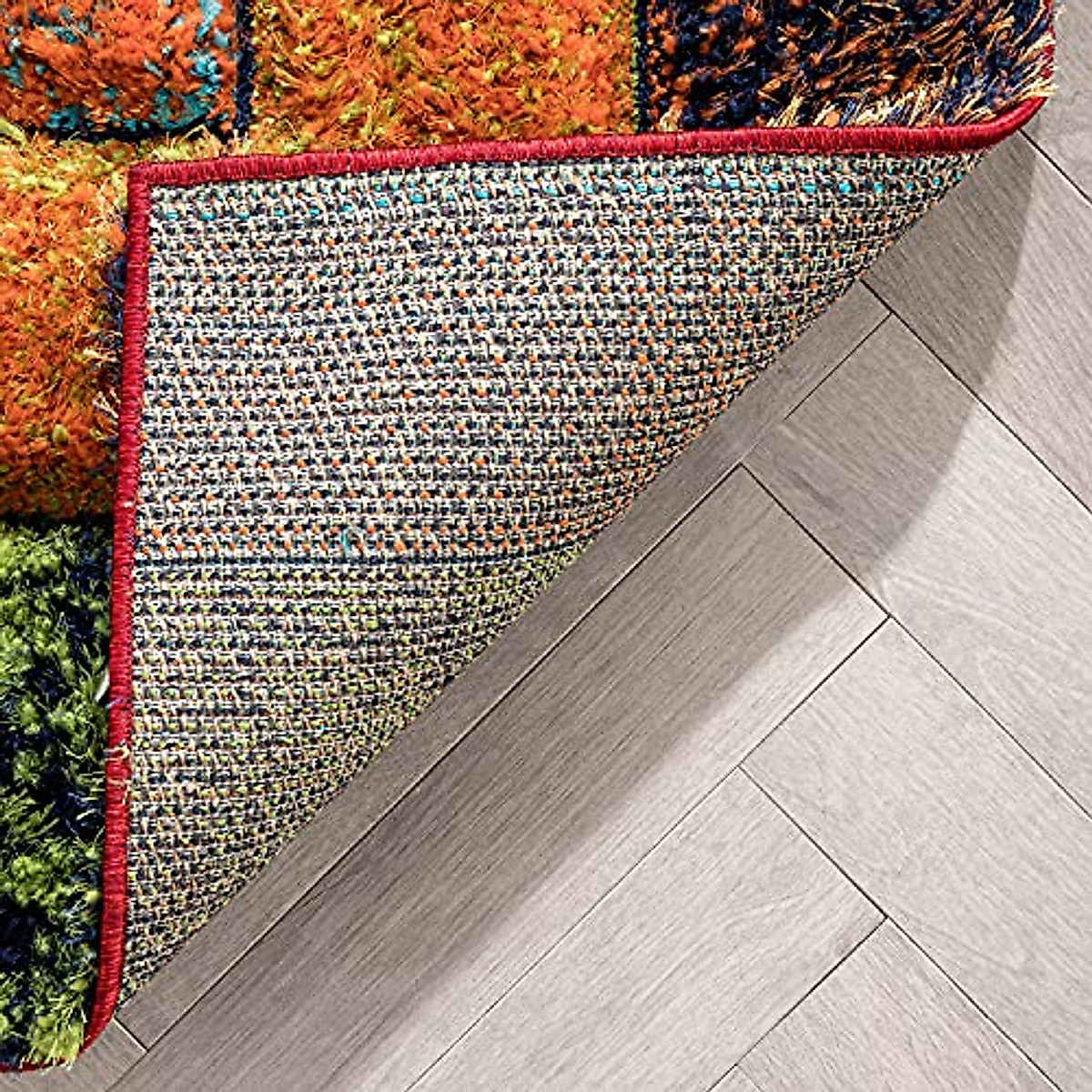 Well Woven Kizi Multi Abstract Geometric Area Rug (3'11" x 5'3")