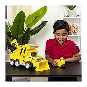 Paw Patrol, Ultimate Rescue Construction Truck with Lights, Sound and Mini Vehicle, for Ages 3 and Up