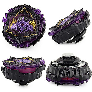 CombatGyro Bay Blades Toy Evolution Super King B-175 Lucifer The End Kou Drift Starter Set B-184 LR Launcher Grip Metal Fusion Bey Battling Tops Burst Gaming Toys Gift for Boys Age 4-7 8-12+