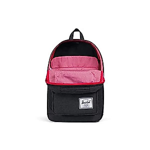 Herschel Pop Quiz Backpack (Black Crosshatch, Classic 22L)