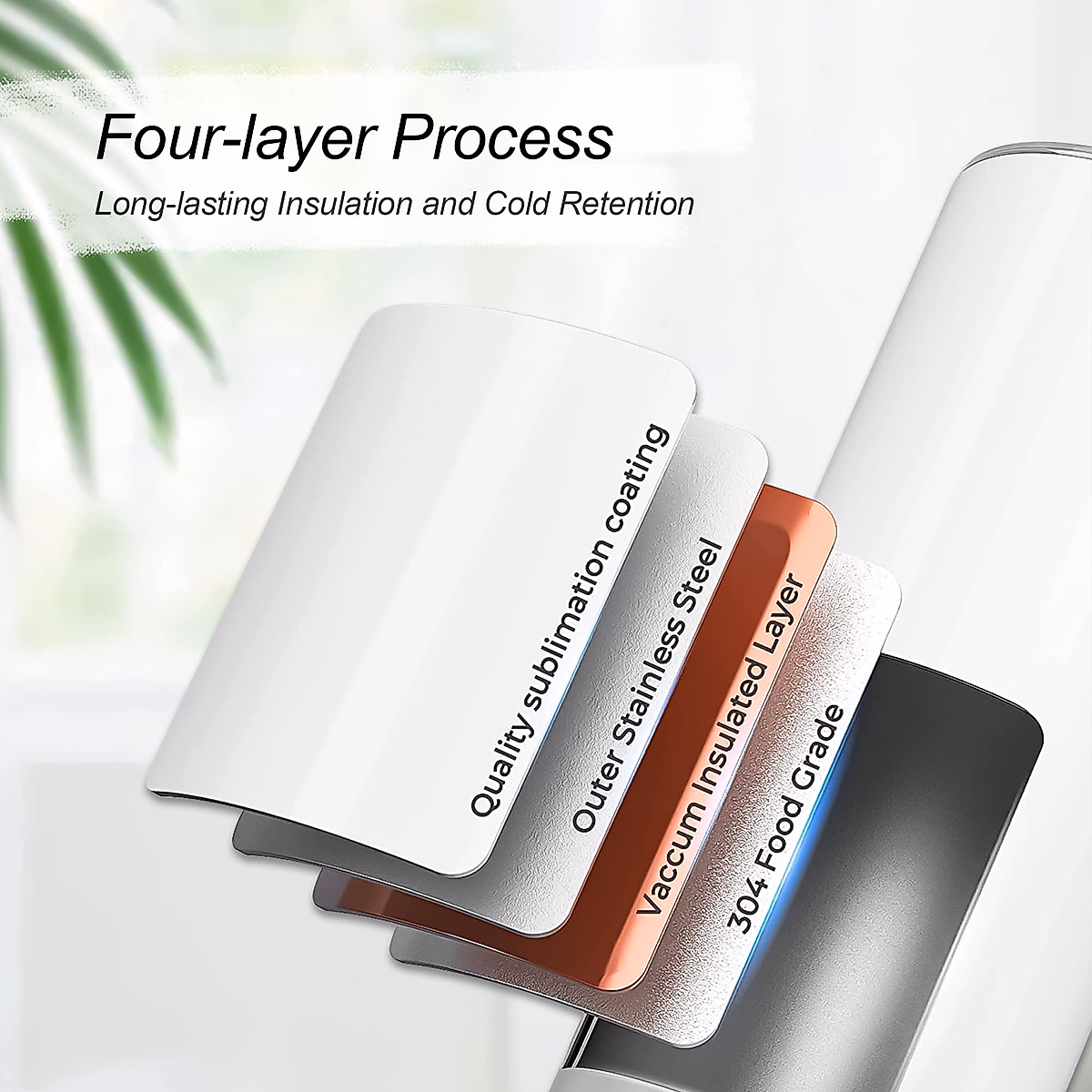 Icesip 25 Pack 20 OZ Sublimation Tumblers Blanks, Bulk 20oz Tumbler Blank for Sublimation Cups with Lids and Straws, Stainless Steel Double Wall Insulated Straight Mugs with Box