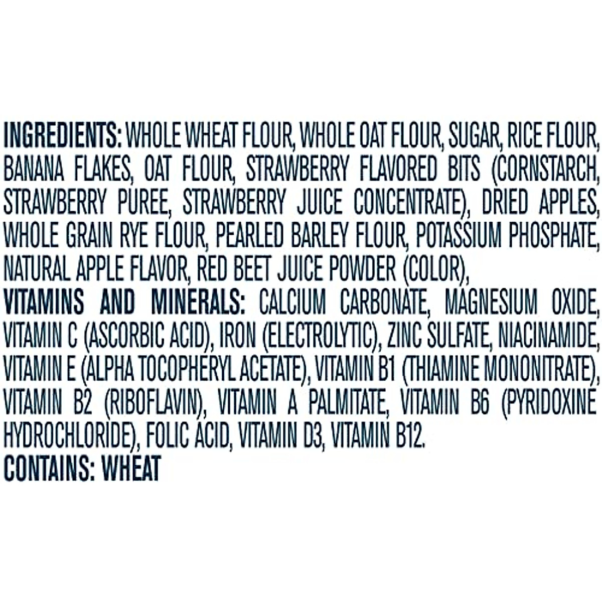 Gerber Baby Cereal Hearty Bits Multigrain, Grain & Grow, Banana Apple Strawberry, 8 Ounce (Pack of 6)