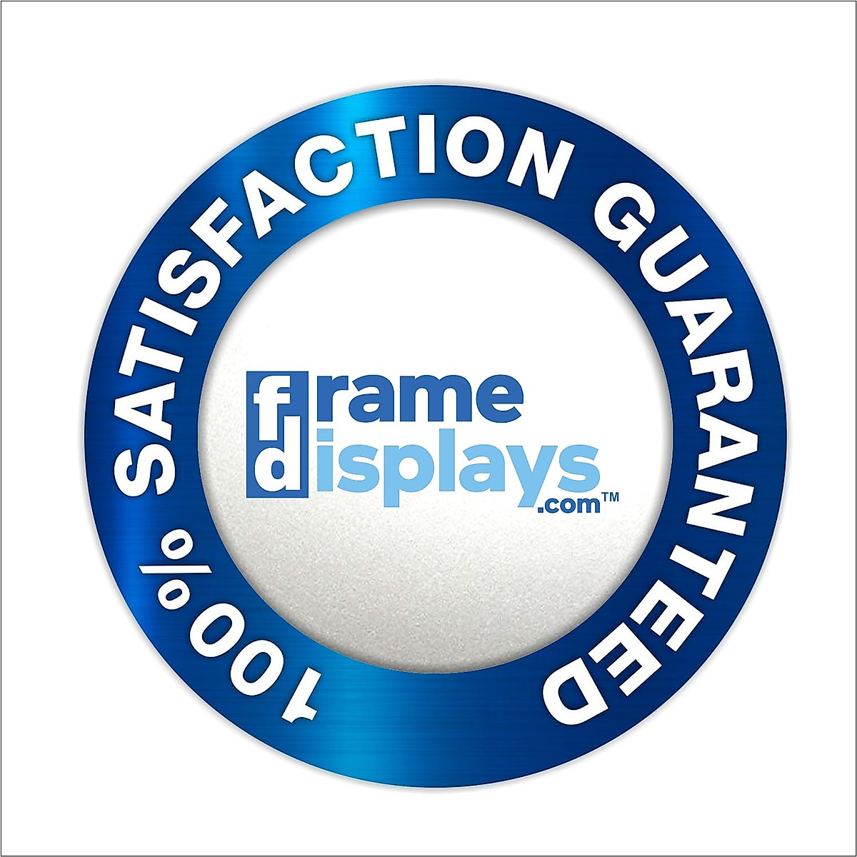 Optical Display for 60 Eyewear Frames - Wall Mount Acrylic Eyewear or Sunglass Display Package in Polar White for 60 Frames – 31.25” (H) X 36.5” (W)