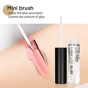 LASHVIEW Lash Lift Glue, Eyelash Perm Glue,Lash Lift Adhesive,Eyelash Lift Glue,Lash Perm Glue,No Irritation and Odorless,5ML.