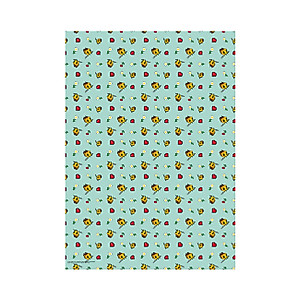Danilo Promotions LTD Minecraft Gift Wrapping Paper - Two Sheet Two Tag, Officially Licensed Gift Wrap, Fully Recyclable, 70 x 50 cm when opened, multi-coloured
