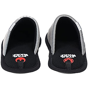 STAR WARS Kids Slipper, Mismatch Scuff Slide Slipper, Grey, Big Kid Size 3-4/Women's 5-6