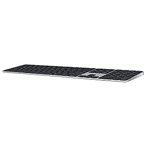 Apple Magic Keyboard with Touch ID and Numeric Keypad: Wireless, Bluetooth, Rechargeable. Works with Mac Computers with Apple Silicon; Chinese (Pinyin) - Black Keys